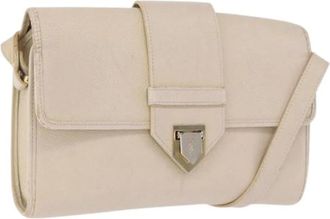 Saint Laurent Sac bandouli&egrave;re vintage doccasion - Femme - Pre-owned - Beige - Taille: ONE Size
