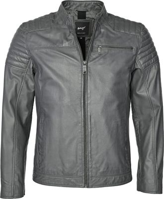 Maze Herren Lederjacke 51Rocha Grey L