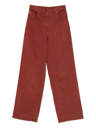 N&deg;21 jean &agrave; poches multiples - Marron