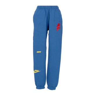Nike Homme, Pantalons, Bleu, Taille: XL Marina Blue/Black Pantalon de Survêtement en Molleton