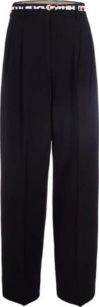 Max Mara Femme, Pantalons, Noir, Taille: 34 FR Corvino Wide Pantalons