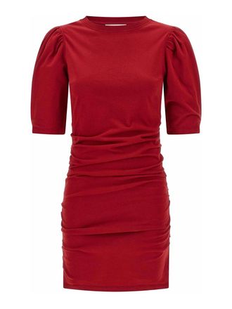 Isabel Marant Robe Au Genou - Rouge