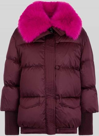 Marc Cain Steppjacke mit abnehmbarem Fellkragen