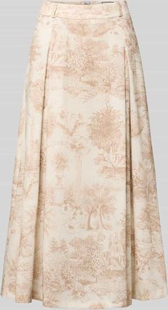 Seductive Midirock im Allover-Look Modell PALMIRA