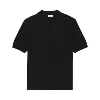 Dries Van Noten Homme, Tops, Noir, Taille: XL Maurice Polo