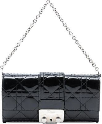 Dior Hobo Bags - Patent Cannage Miss Dior Promenade Crossbody - Gr. unisize - in Schwarz - f&uuml;r Damen