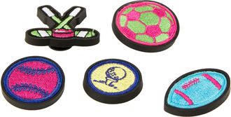 Crocs Unisex-Charm-Anh&auml;nger Tennis-Ass, Neon Sports Patches, Einheitsgr&ouml;&szlig;e