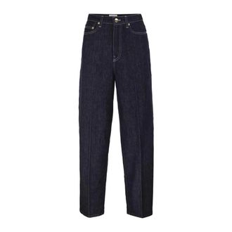 Fabiana Filippi High-Waisted Wide-Leg Denim Hosen - - Jeans - Damen - Blau - XS