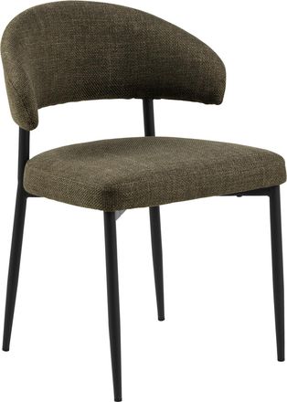 MID.YOU Mid.you Stuhl, Gr&uuml;n, Metall, Textil, Rundrohr, 56x77x55 cm, FSC MIX, Esszimmer, St&uuml;hle, Esszimmerst&uuml;hle, Vierfu&szlig;st&uuml;hle