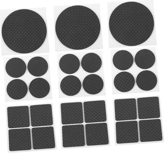 DOITOOL 45 Stück Teiliges Tischfußschutzpads aus Eva rutschfeste Schalldämpfende Möbelunterlagen in Verschiedenen Schutz für Böden und Möbel Einfach zu Montie