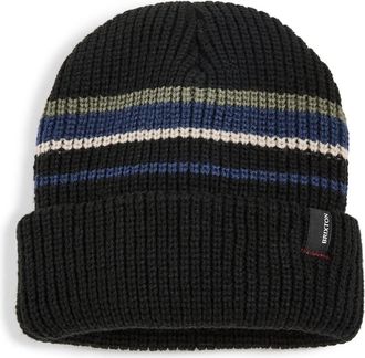 Brixton Beanie Heist, Unisex Mütze, Einheitsgröße, schwarz