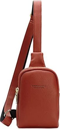 Generic Nouveau PU Couleur unie Mode Une &Eacute;paule Messenger Sac &agrave; Bandouli&egrave;re Sacs &agrave; Bandouli&egrave;re pour Homme, RD1., Taille unique