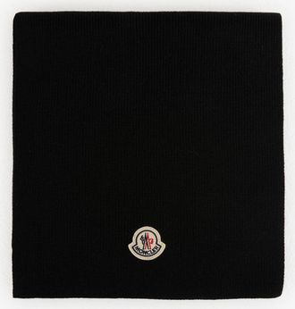Moncler &Eacute;charpe c&ocirc;tel&eacute;e en laine vierge