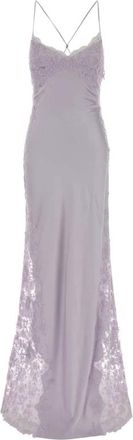 Ermanno Scervino Femme, V&ecirc;tements de nuit et de d&eacute;tente, Violet, Taille: 36 FR Abito Lungo