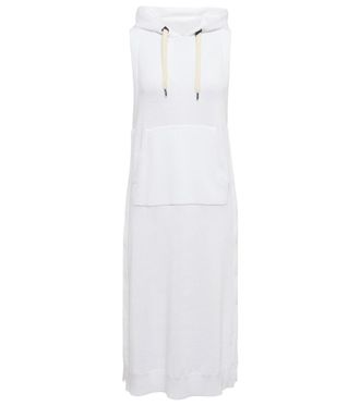 Brunello Cucinelli Robe midi en coton