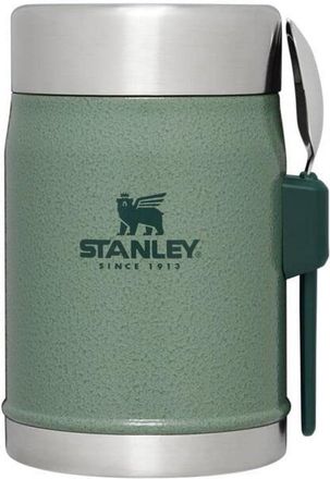Stanley Stanley Classic Legendary Classic Food Jar + Spork 400 ml Hammertone Green
