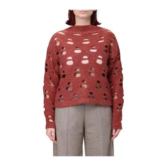 Liviana Conti L6Wg62 Pull - Femme - Pulls - Rouge - Taille: 40 FR