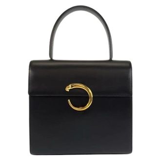 Cartier Sac &agrave; main Panth&egrave;re Pre-owned en cuir - Femme - Pre-owned - Noir - Taille: ONE Size