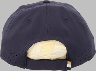 HUGO BOSS 50560377_10276625402 Perforated Logo Baseball Cap - Navy