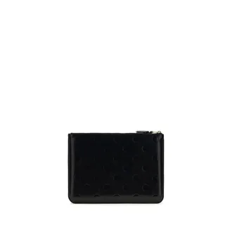 Comme Des Gar&ccedil;ons Mens Black Calf Leather Bos Taurus Wallet