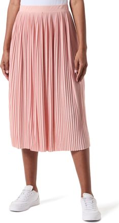 Vila Viplis Hw Plisse Midi JRS Skirt/Ka Rock, Misty Rose,M