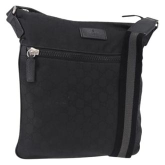 Gucci Pre-owned GG Canvas Schultertasche - - Pre-owned - Damen - Schwarzk - ONE SIZE