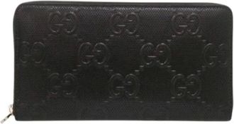 Gucci unisex, Pre-owned, Noir, Taille: ONE Size Portefeuille Pre-owned