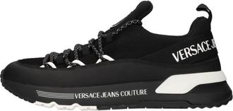 Versace Jeans Couture Homme, Chaussures, Noir, Taille: 43 EU Versace Jeans Couture Baskets Black