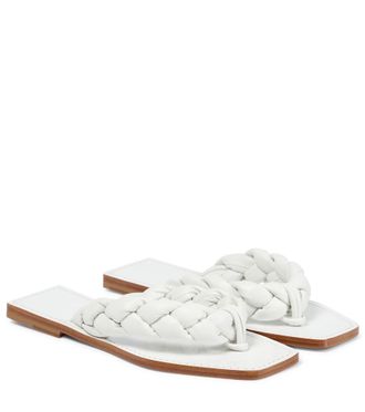 Christian Louboutin Zehensandalen Briotonga aus Leder