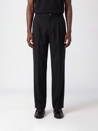 Dries Van Noten Wide-Leg Wollhose mit Bundfalten und mittlerer Taille