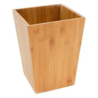 MSV Poubelle en Bambou 3L Marron