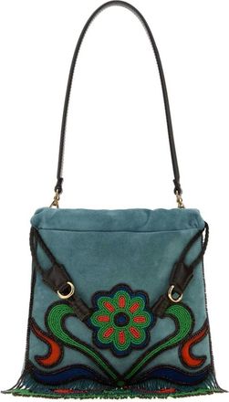 Etro Femme, Sacs, Bleu, Taille: ONE Size Small Kalispera Bucket Bag
