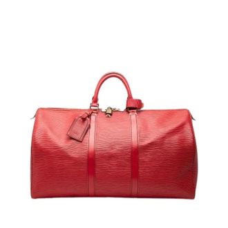 Louis Vuitton Pre-owned Keepall 50 - Femme - Pre-owned - Rouge - Taille: ONE Size