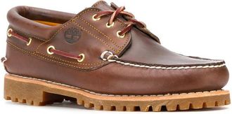 Timberland Calf Leather Boat Shoe - Brown