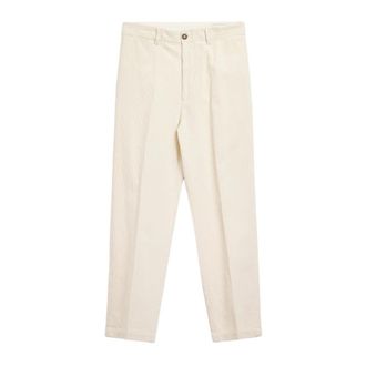 Sebago Rendon Corduroy Hose - - Trousers - Herren - Wei&szlig; - S
