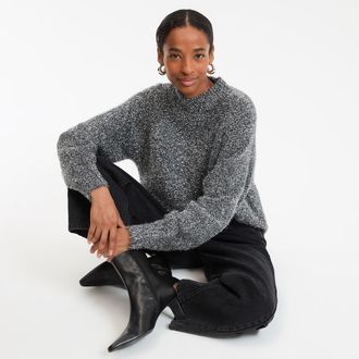 La Redoute Collections Pull En Maille Brillante Effet Poilu