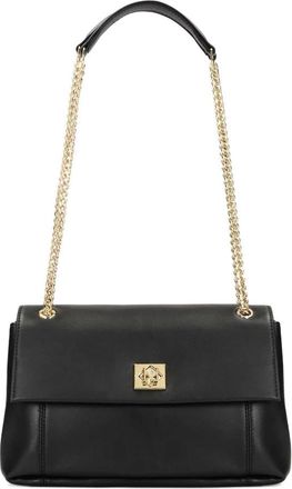 Kazar Femme, Sacs, Noir, Taille: ONE Size Sac &agrave; main noir avec fermeture &agrave; torsion
