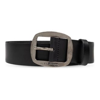Dolce & Gabbana Oval Buckle Belt - - Accessories - Herren - Schwarzk - 120 CM