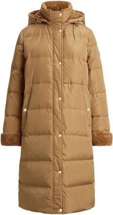 Lauren Ralph Lauren Damen Daunenmantel mit Kunstpelzbesatz