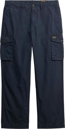Superdry Herren Leichte Parachute Cargohose Finster Marineblau 36/32