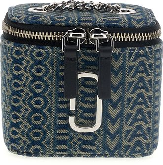 Marc Jacobs Damen The MINI Vanity Bag, Sun Faded Denim