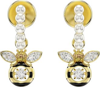 Swarovski Idyllia Bienen-Ohrringe - - Accessories - Damen - Gelb - ONE SIZE