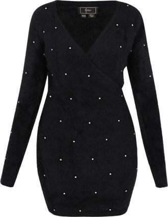 Faina Kleid Frauen Schwarz