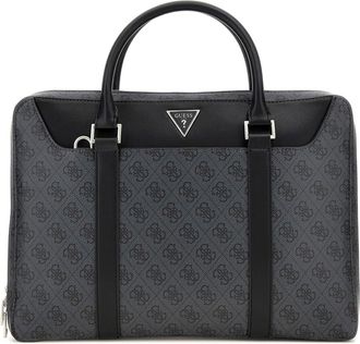 Guess HMEVZLP3138 VEZZOLA SMRT DOC CASE W HNDLS Men BLA Size One Size