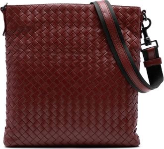 Bottega Veneta Hobo Bags - Nappa Intrecciato Crossbody - Gr. unisize - in Rot - für Damen
