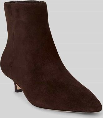 Lauren Ralph Lauren Stiefeletten aus echtem Leder mit Kittenheel