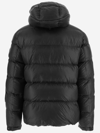 Outhere Mens Down Jacket Quilted Nylon Black Polyamide Padded &