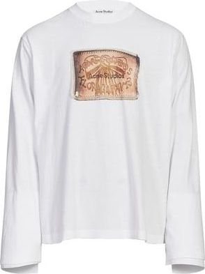 Acne Studios T-shirt manches longues &agrave; imprim&eacute;