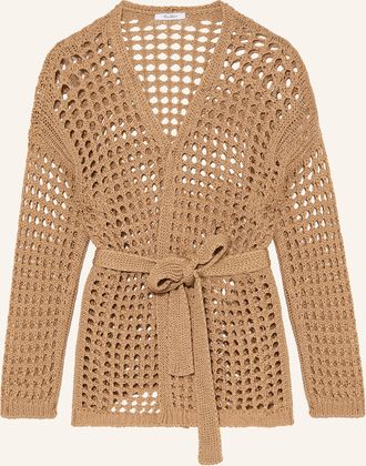 Max Mara Strickh&uuml;lle Gelo braun
