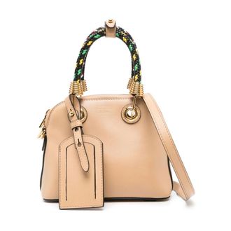Moschino Beige Top-Griff Schultertasche - - Bags - Damen - Beige - ONE SIZE